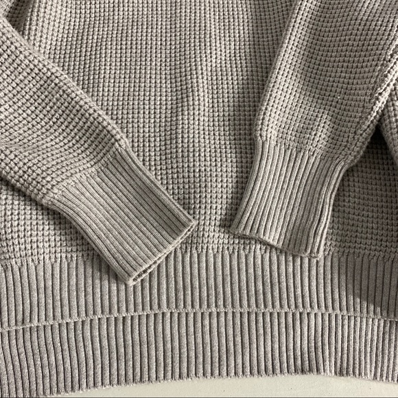 Cyrus | Sweaters | Cyrus Waffle Knit Cowl Neck Long Back Sweater | Poshmark